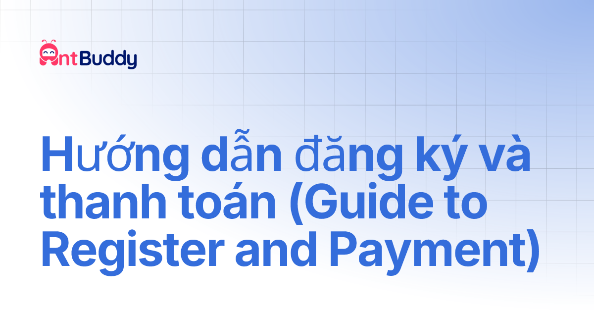 Hướng dẫn đăng ký và thanh toán (Guide to Register and Payment ...